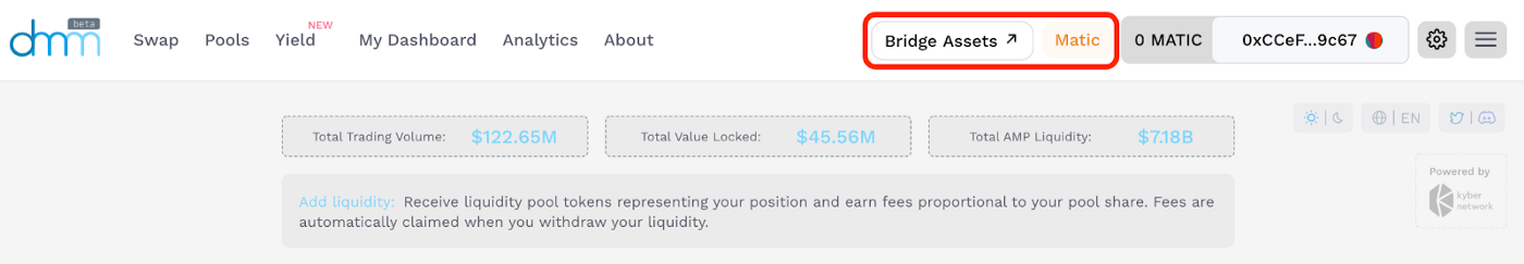 Rainmaker: KyberDMM Liquidity Mining is LIVE! - KyberSwap Blog