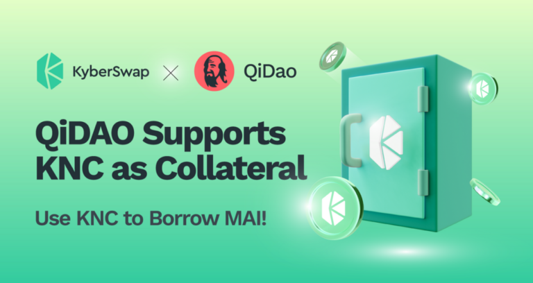 QiDAO will support the Kyber Network Crystal (KNC) token as collateral ...