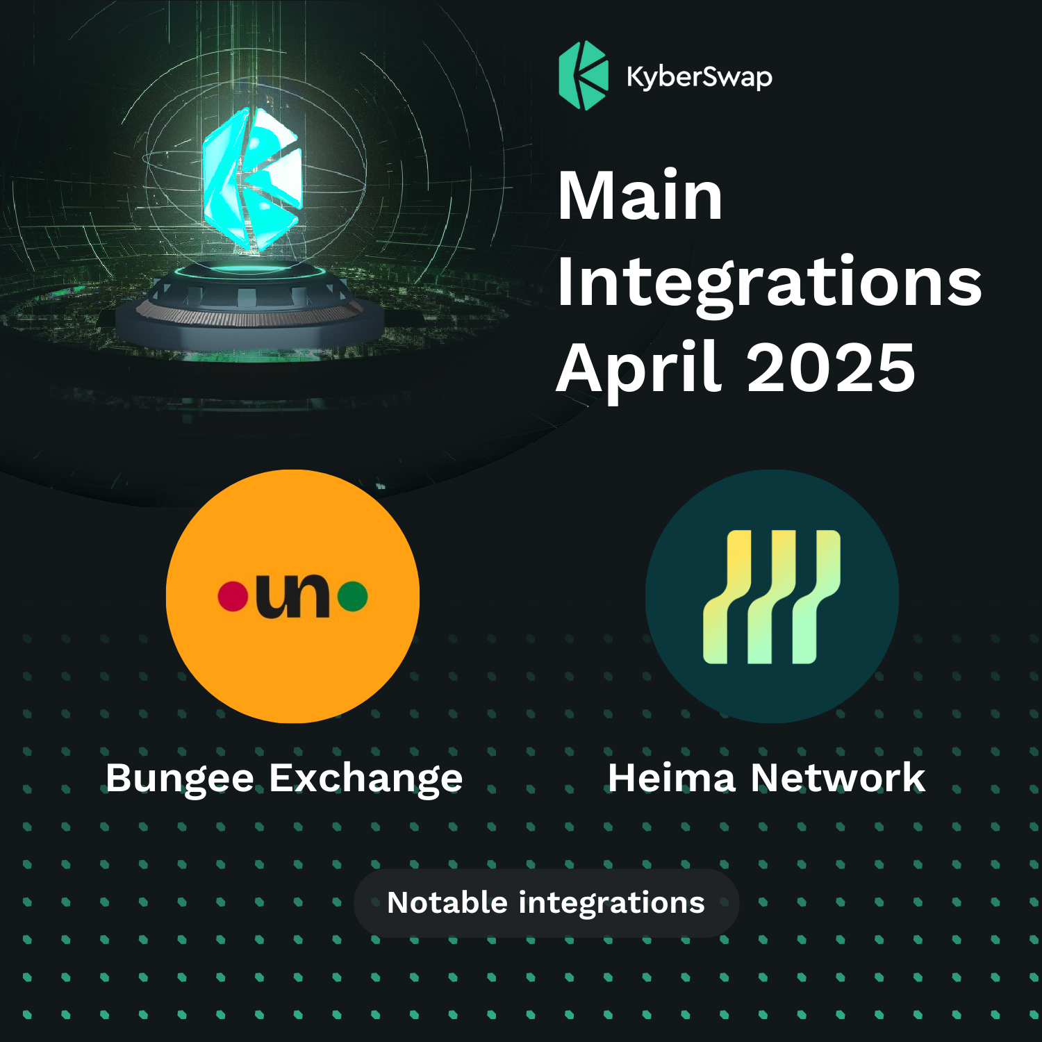 KyberSwap April 2025 Recap! 🚀 - KyberSwap Blog